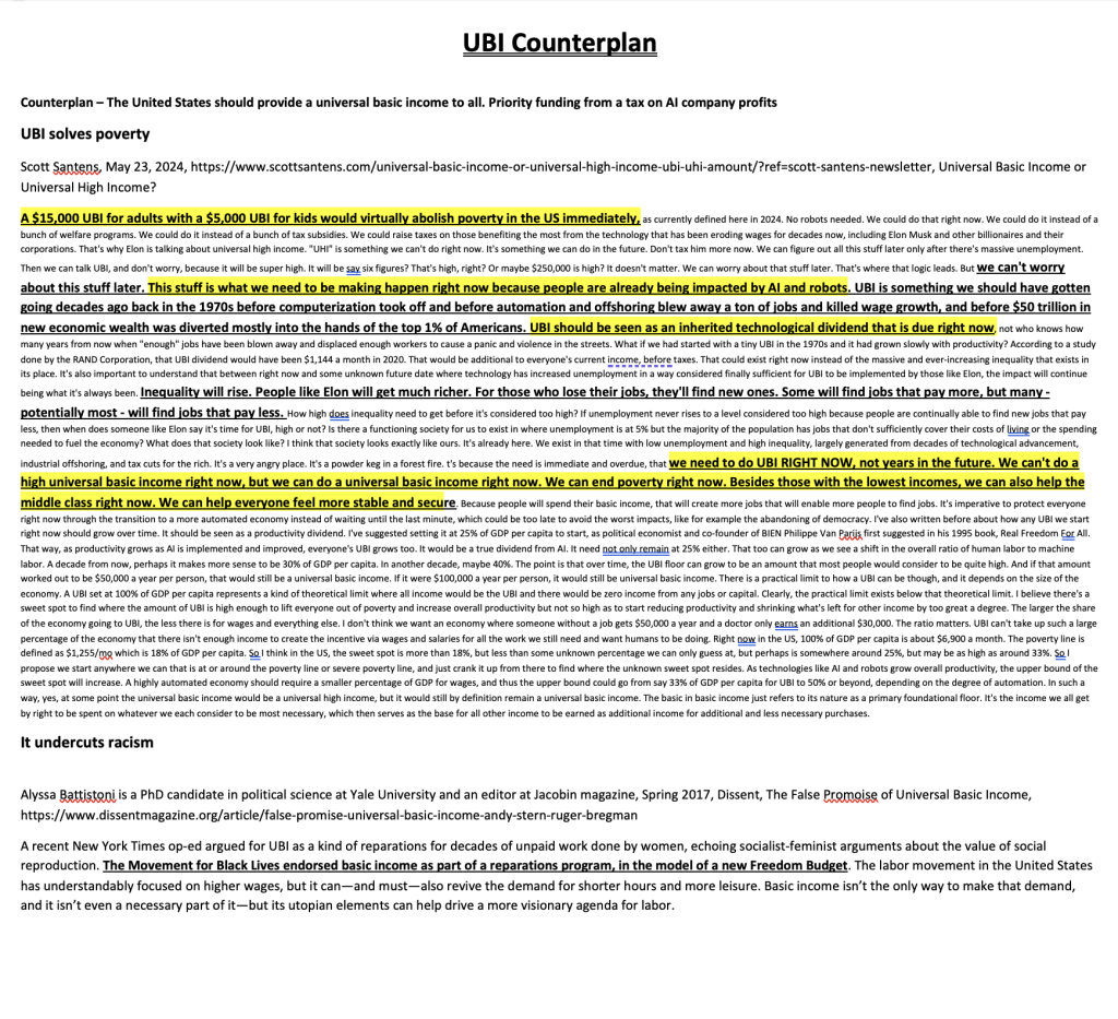 1NC -- Counterplans - DebateUS
